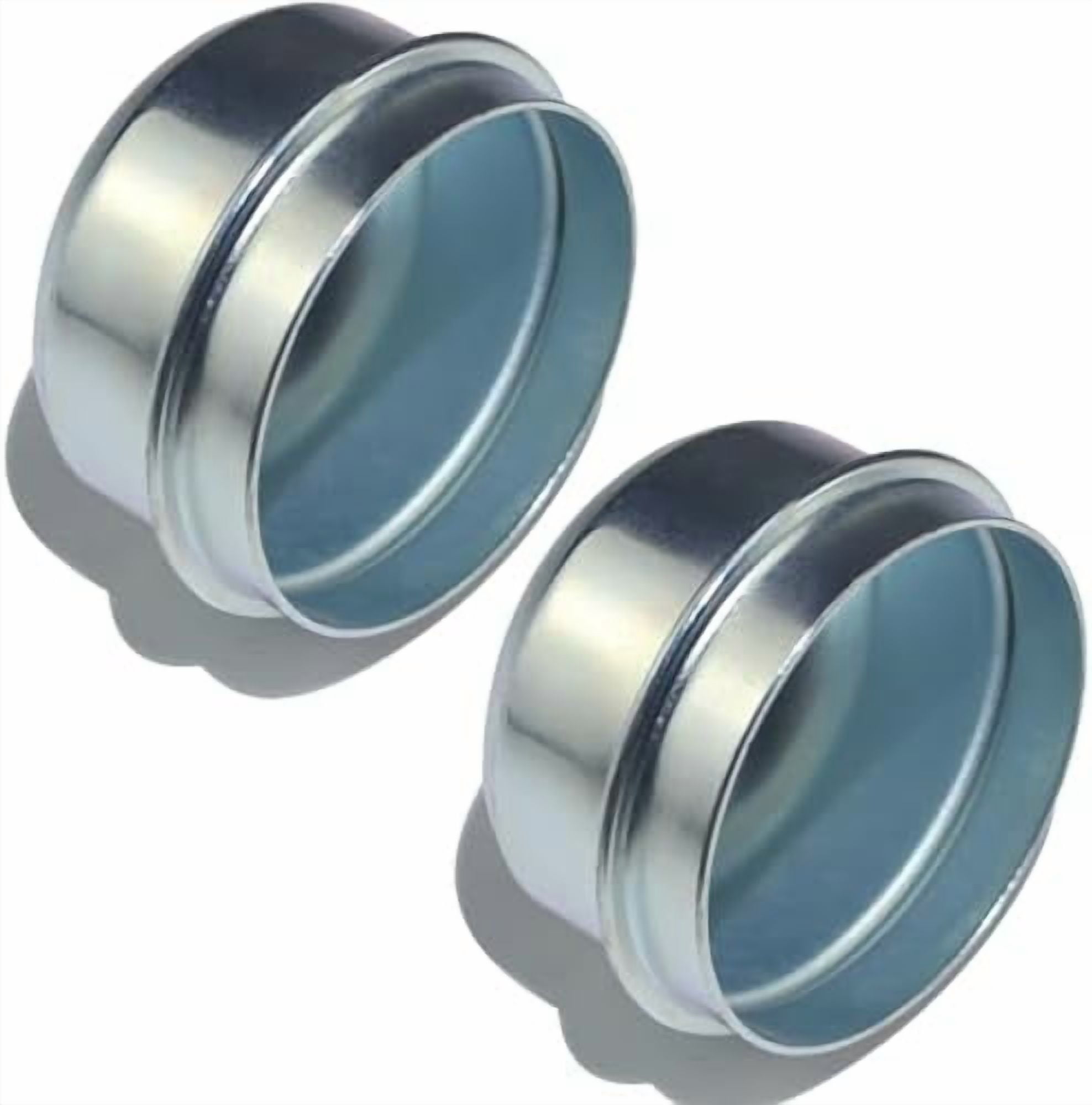 2PCS 1.98" Trailer Hub Cap,Trailer Axle Bearing Dust Cap Cup,Bolt Metal ...