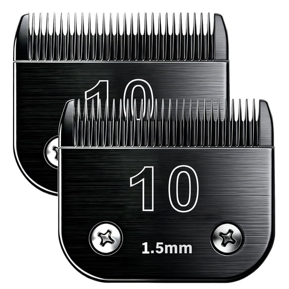 2PCS 10 Blades Dog Grooming Blades Compatible with Andis Dog Clippers ...