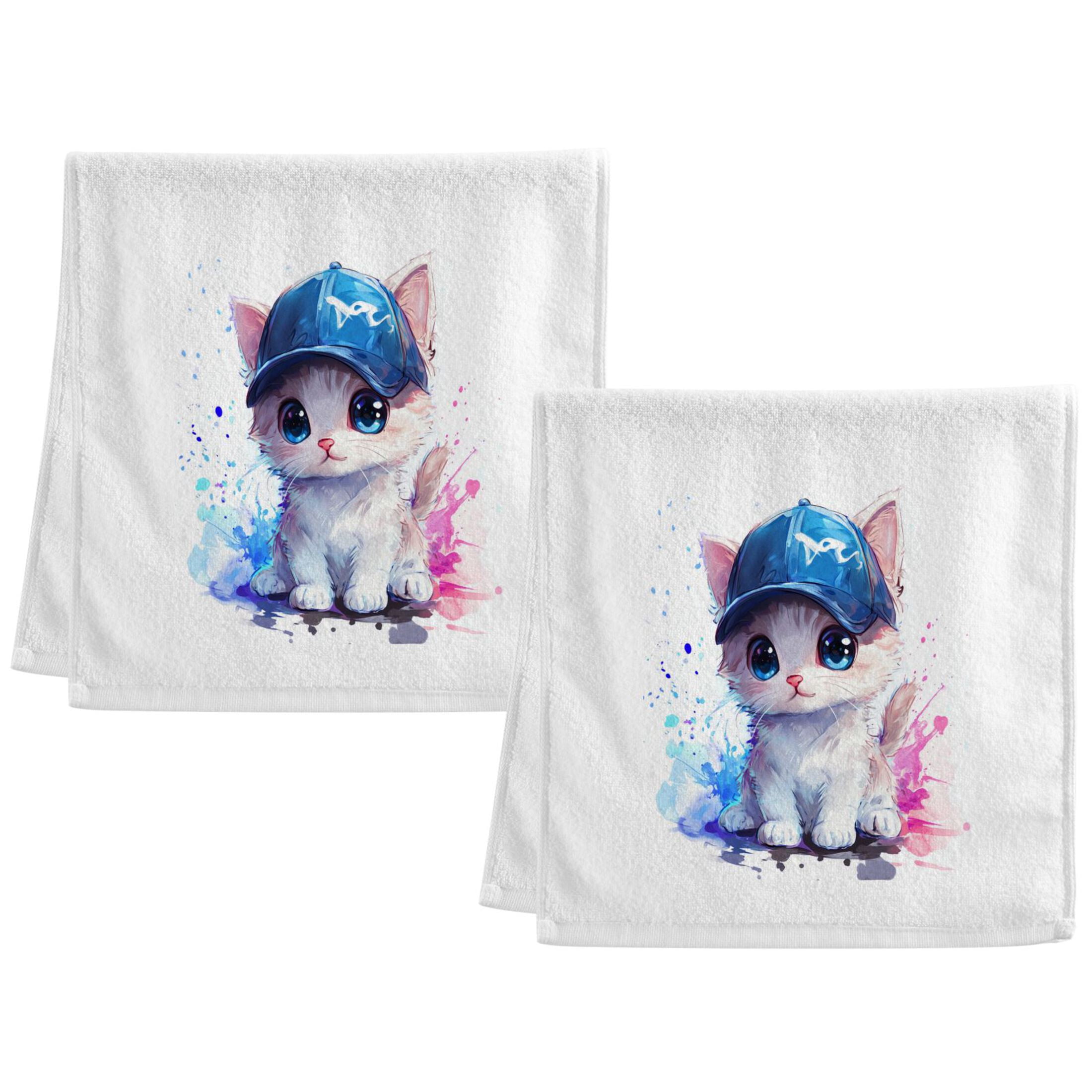 2PCS 100% Cotton Towel 15.74"x29.52" Soft Absorbent Bath Towel for ...