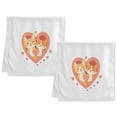 2PCS 100% Cotton Towel 15.74"x29.52" Soft Absorbent Bath Towel for ...