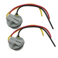 2PCS 1157 LED Bulb Socket Plug, Turn Signal, Brake Light Wire Harness ...