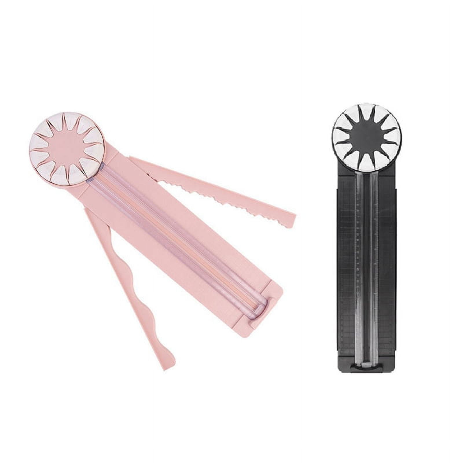 2PCS 12In1 Paper Cutter 360 Degree Rotary Hand-Cutting Paper Trimmer ...