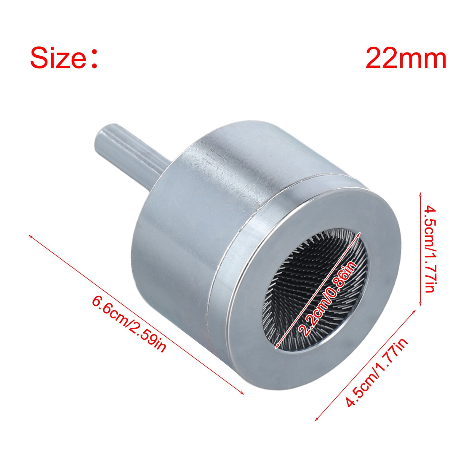 2PCS 15+22mm Electric Drill Pipe Cleaner Copper Pipe Metal Pipe ...