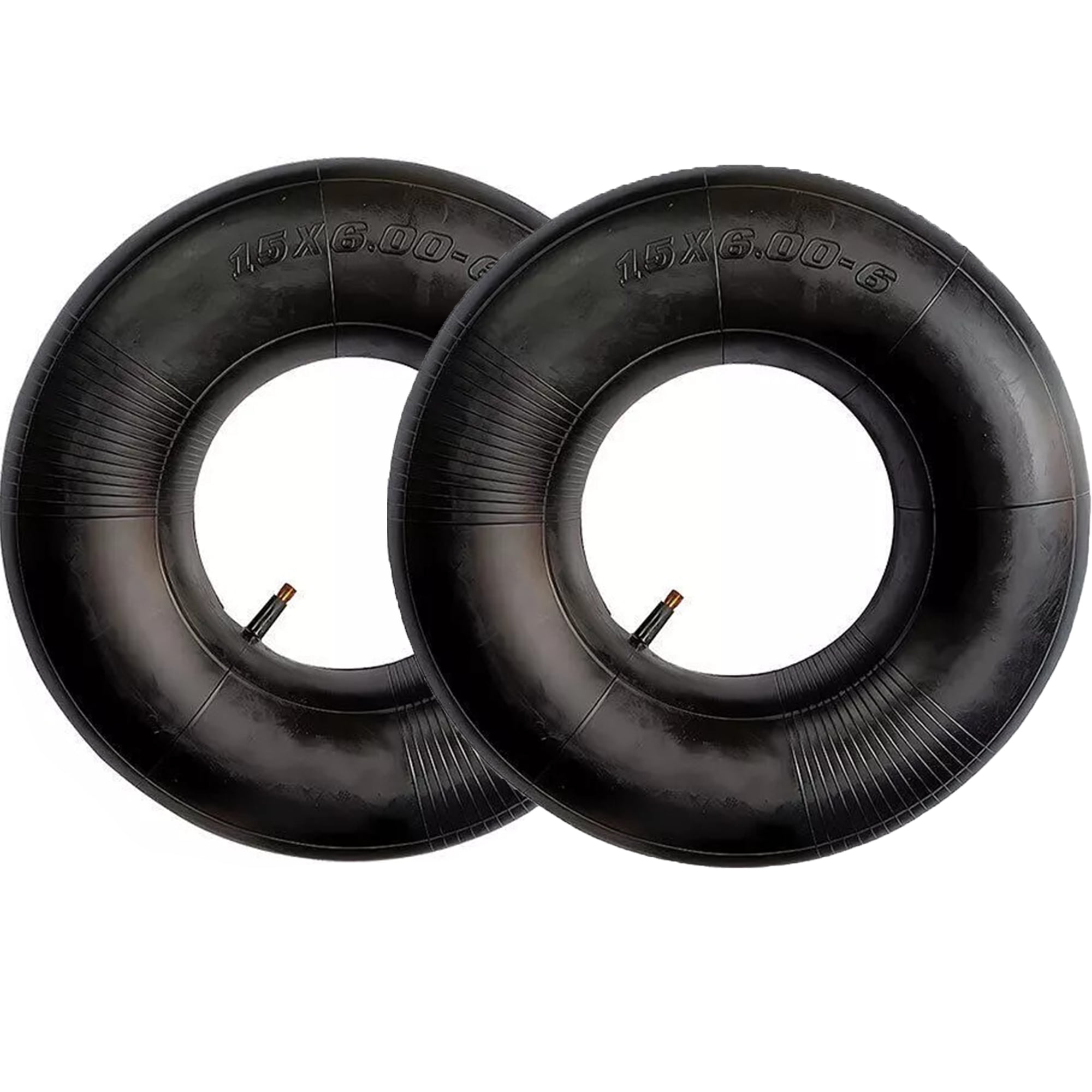 2PCS 15x6.00-6 Lawn Mower Tire Inner Tubes 15X6-6, 15X6x6, 15/6x6 TR13 ...