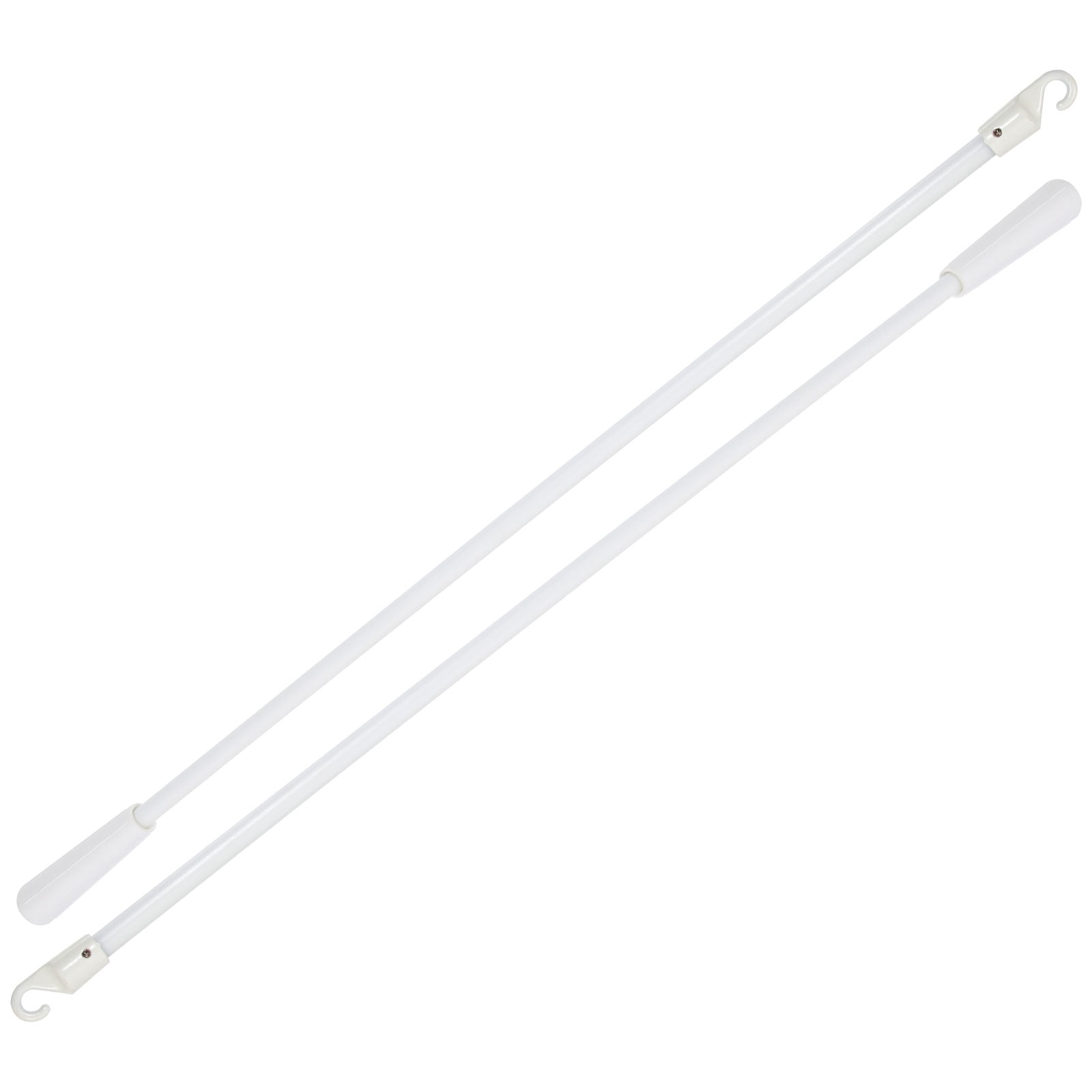 Raindrops 2pcs Fiberglass Tilt Rods for Vertical Blinds with Hook Pull ...