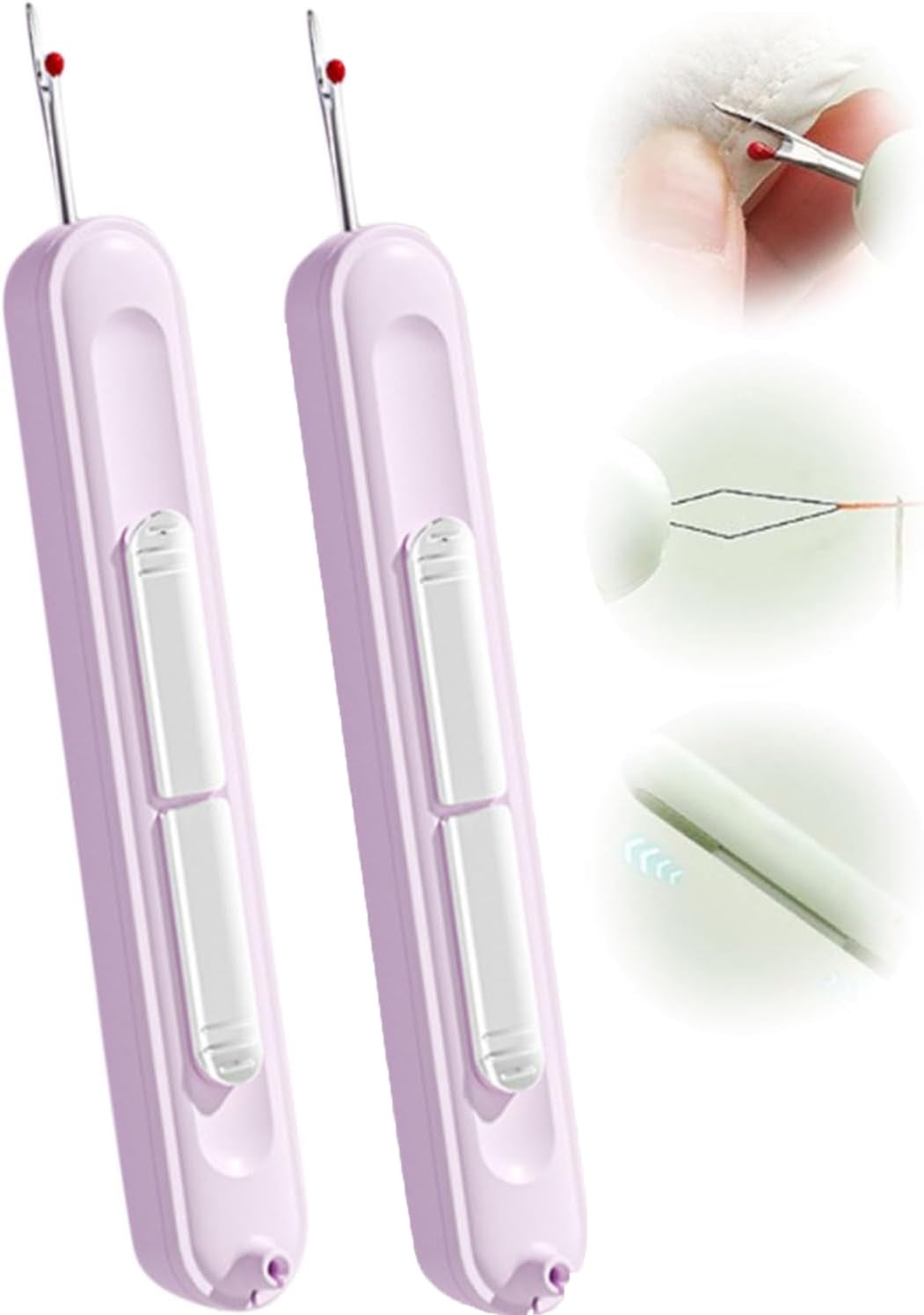 2PCS 2-In-1 Needle Threader And Seam Ripper, Needle Threaders For Hand ...
