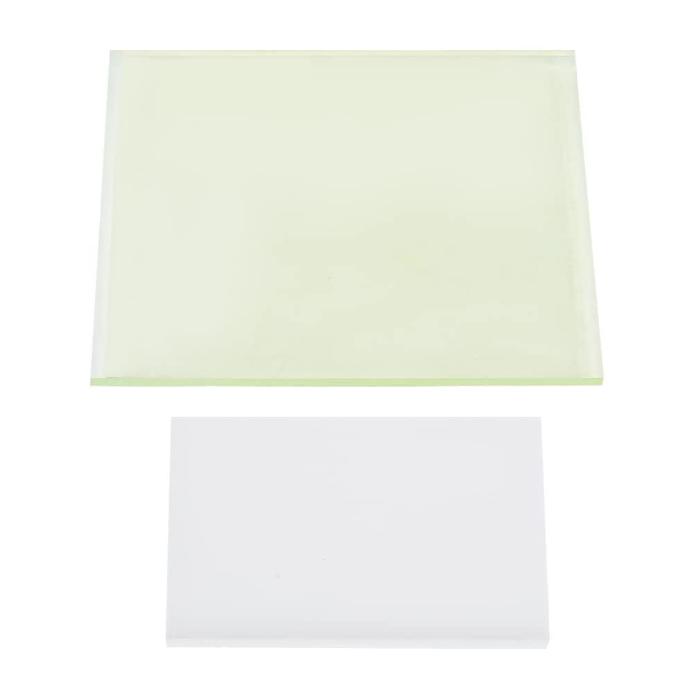 2PCS 2 Style Leather Craft Punching Pads PU Rubber & PP Plastic Mute ...