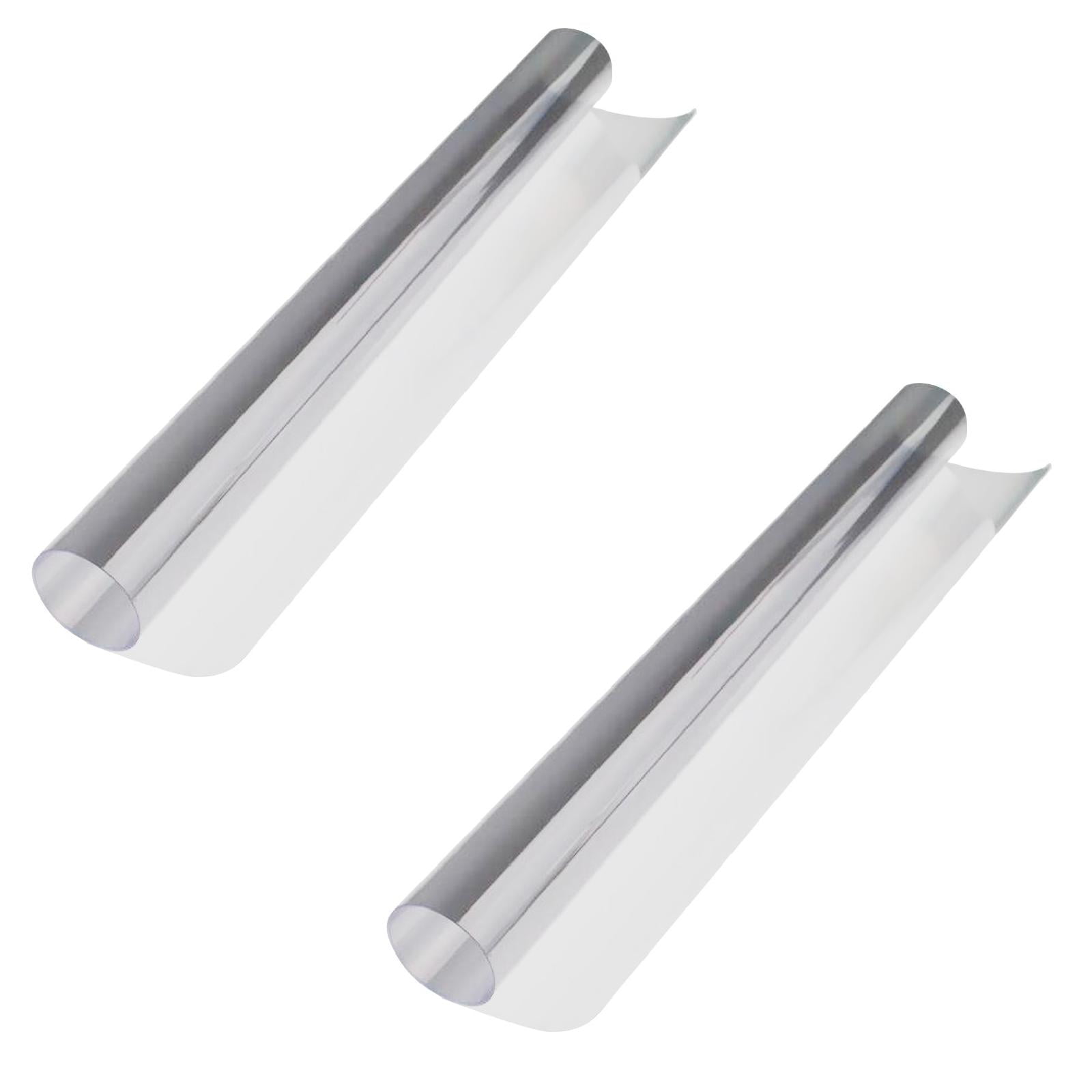 2PCS 200CM*20CM Clear Window Film Hurricane Window Protection Clear ...