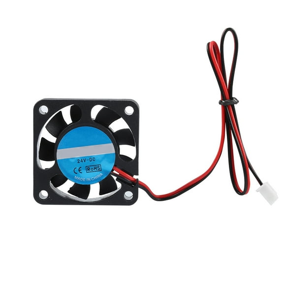 2PCS 24V 4010 7000RPM Large Wind Extruder Cooling Fan Quiet Blowing 3D ...