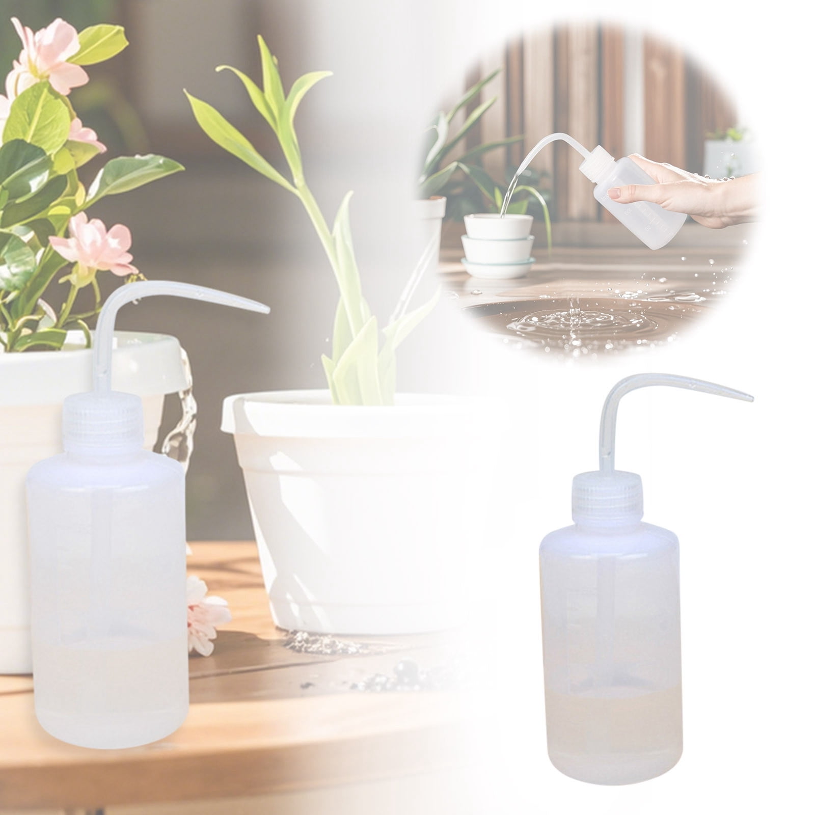 2PCS 250ml Squeeze Bottles, Safety Wash Bottles with Scale Labels for ...
