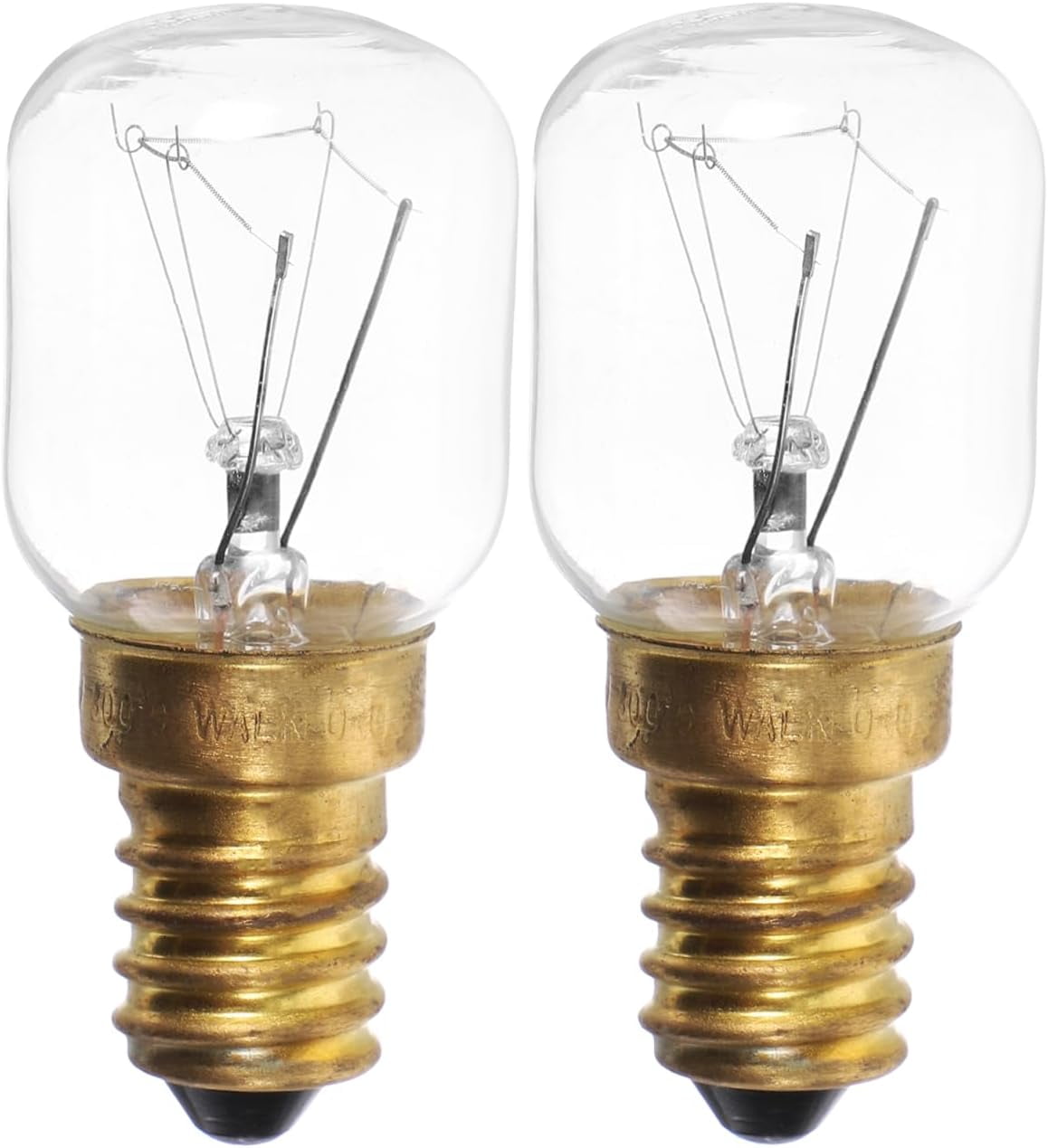 2PCS 25W E14 220-230v Oven Light Bulb Refrigerator Fridge Light Bulb ...