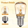 2PCS 25W E14 220-230v Oven Light Bulb Refrigerator Fridge Light Bulb ...