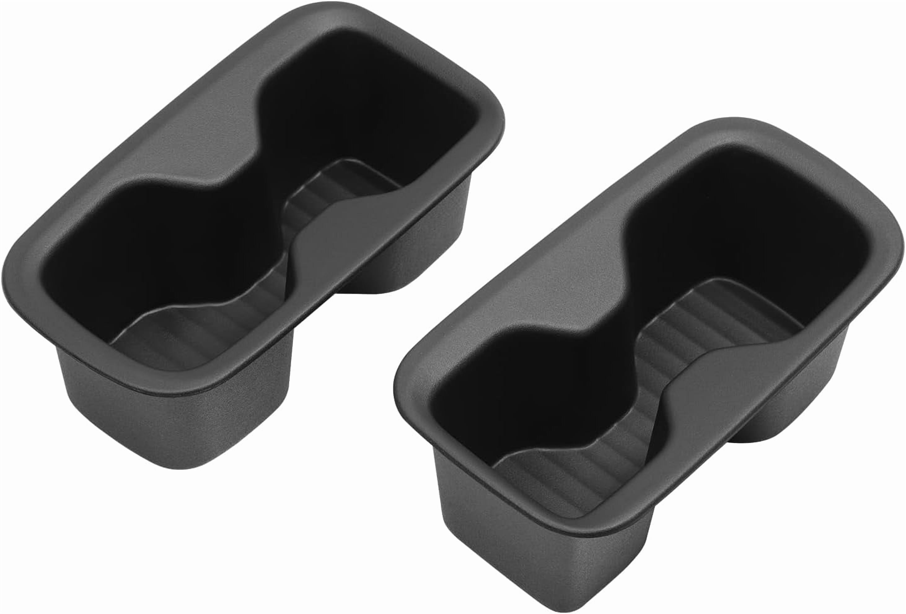 2PCS 2nd Row Door Side Cup Holder Insert for Hyundai Santa Fe 6/7 Seat ...