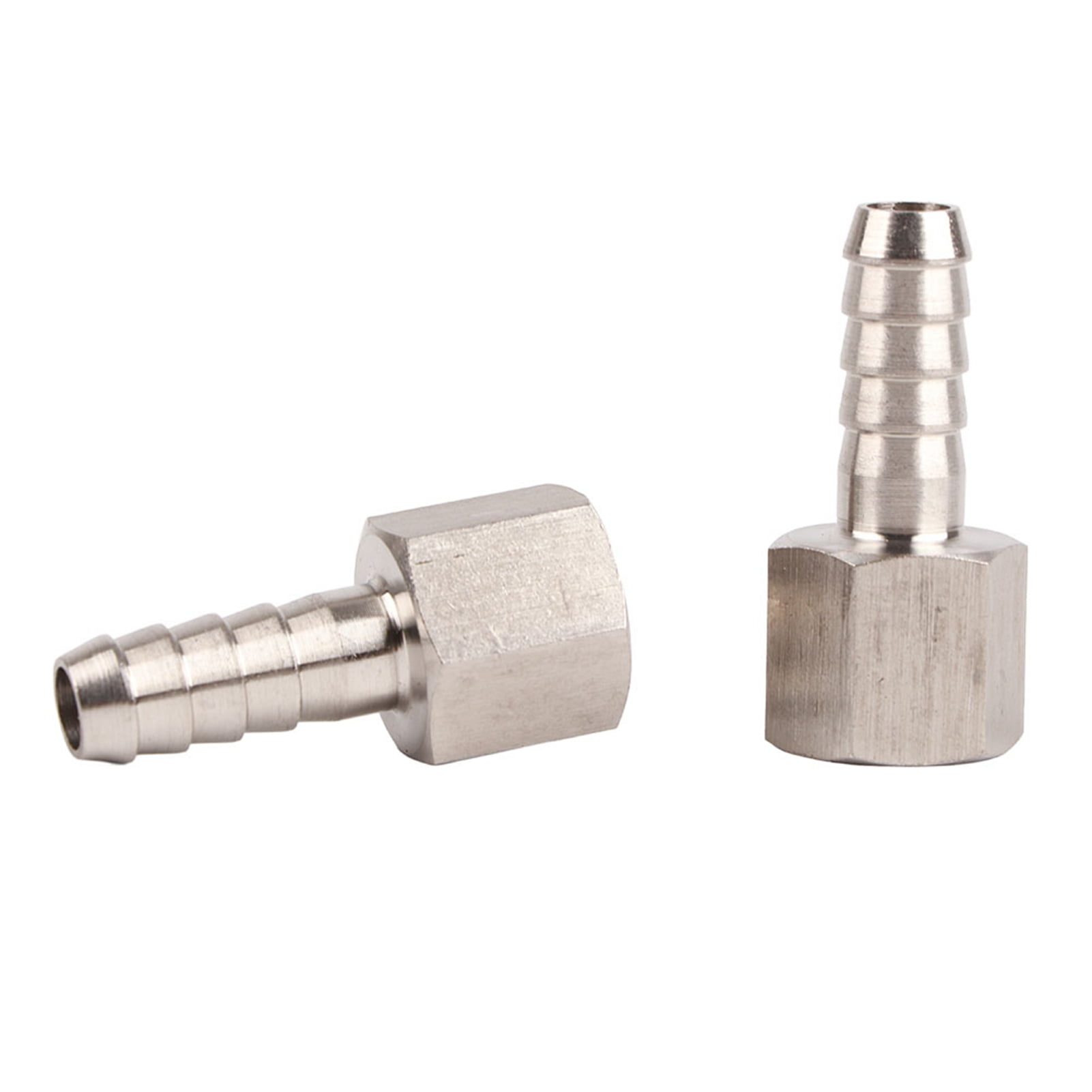 2PCS 3/8in BSPP Female Thread Connector Barb Joint Pneumatic Quick ...