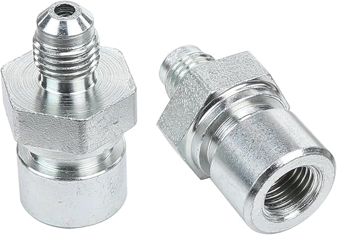 2PCS -3 AN to 3/16" Inverted Flare Brake Line Fitting Adapter - Walmart.com