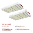 2PCS 3000W LED Grow Light 301h Phytolamp For Indoor Plants Seedlings ...