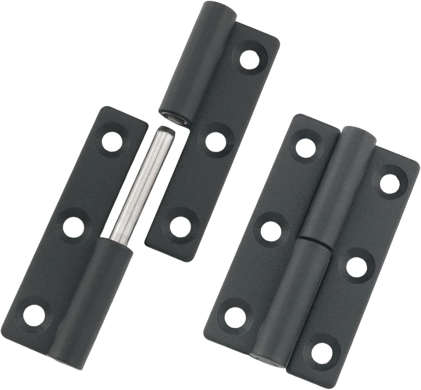 2PCS 304 Stainless Steel Detachable Slip Joint Flag Hinges, Left Side ...