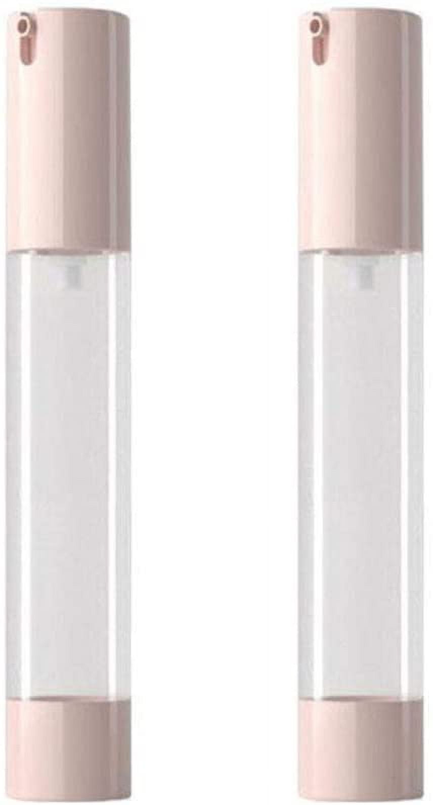 2PCS 30ml/1oz Plastic Clear Airless Vacuum Pump Press Bottle Empty ...