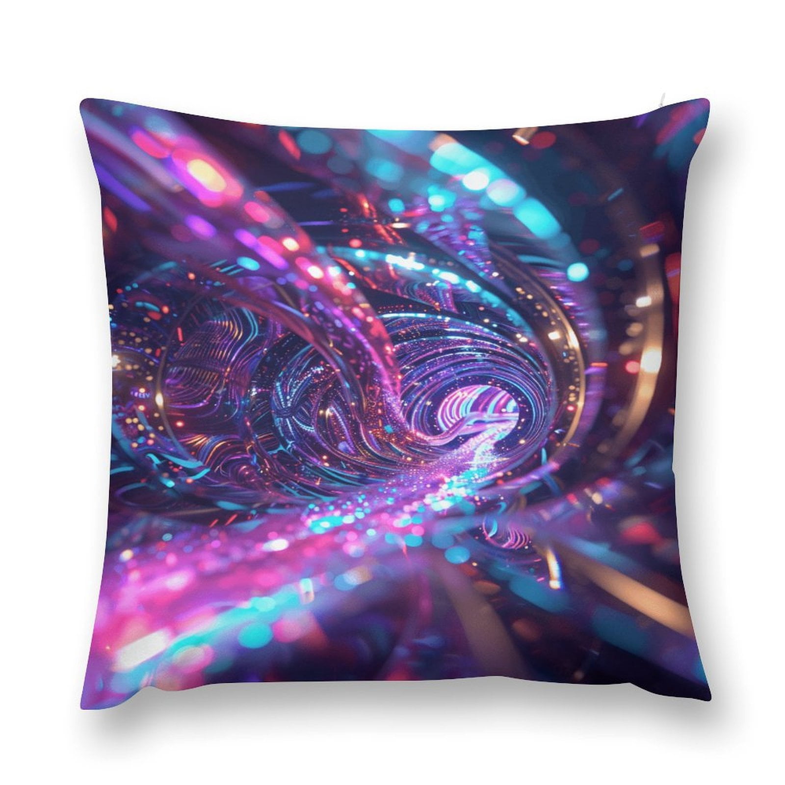 2PCS 3D Abstract Lines Throw Pillow Covers 18x18 Decorative Pillows ...
