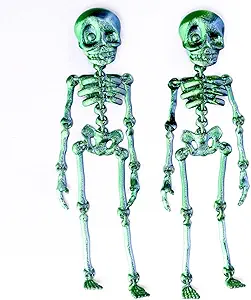 2PCS 3D Printed Skeleton Man,Skeleton Statue,Skeleton,Home Office Decor ...