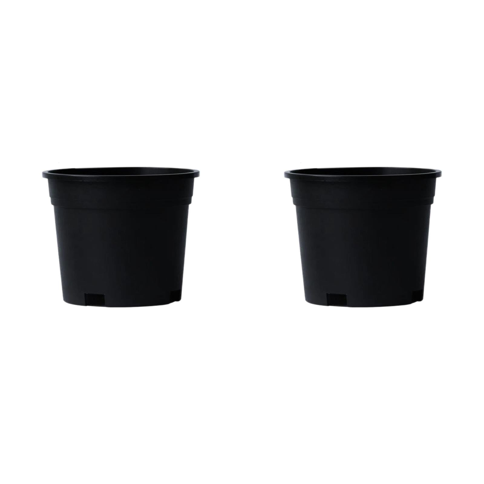 2PCS 3Gallon Flexible Seedling Pots Thick Nursery Containers with ...