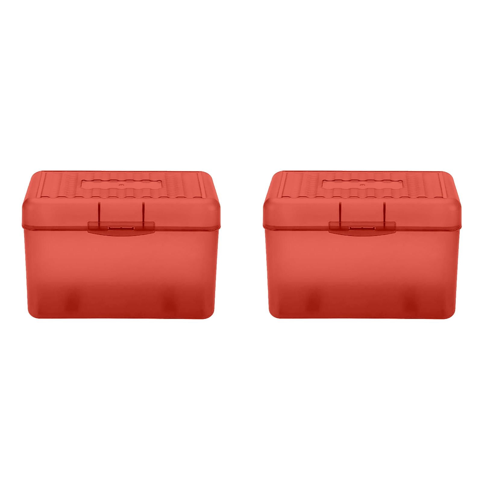 2PCS 3x5 Index Card Holder with 100 Heavyweight Ruled Index Cards and ...