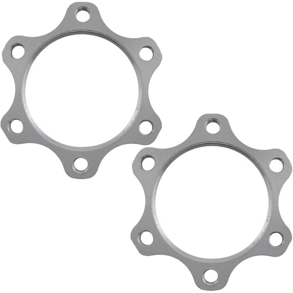 2PCS 44mm Hole Spacing Bicycle Freewheel Threaded Hub Disc Brake Rotor ...