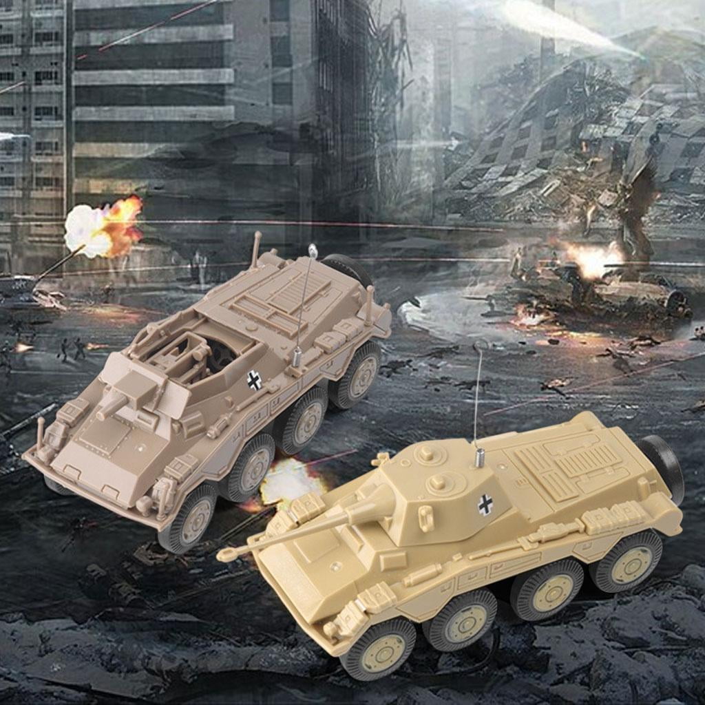 2PCS 4D Model Kits 1/72 Armoured Reconnaissance Vehicle Table Landscape ...