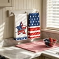 2PCS 4th of July Star Flag Microfiber Kitchen Towels - Patriotic Fast ...