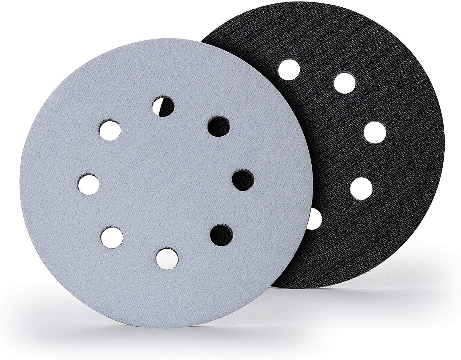 S SATC 2PCS 5 Inch Hook Loop Soft Foam Sanding Disc Pad for Orbital ...