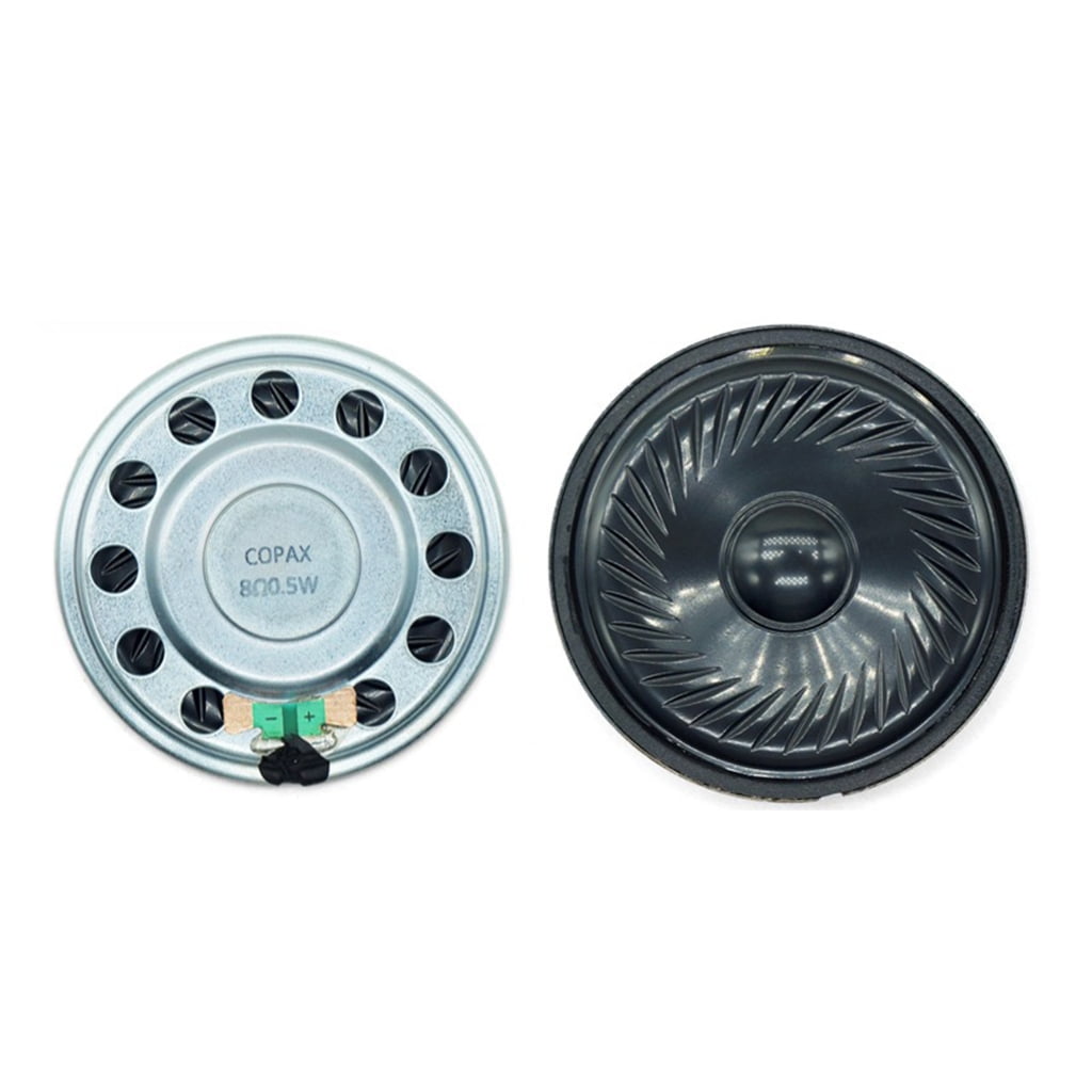 2PCS 50mm Neodymium Magnetic Horn 8Ohms 0.5W with Metal Shell for ...