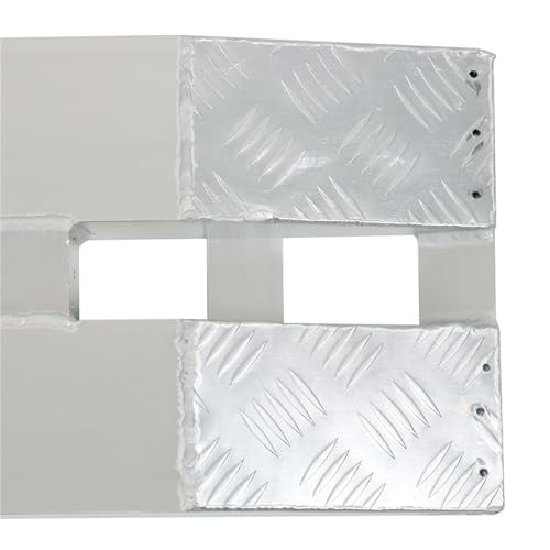 2PCS 60 Inch x 12 Inch Aluminum Trailer Loading Ramps - 6000 lbs ...