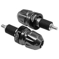 2PCS 7/8" 22mm Motorcycle Handlebar End Plugs, Aluminum Alloy, Enhances ...