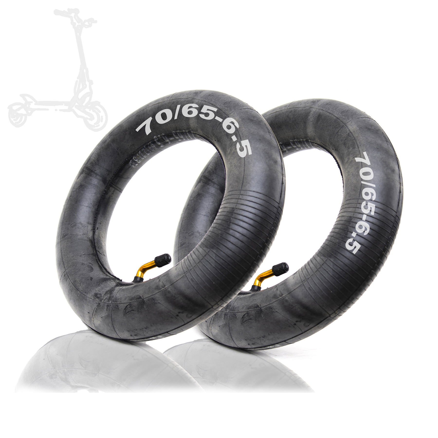 2PCS 70/65-6.5 Inner Tube fit 10x2.7-6.5 & 85/65-6.5 Tire Electric ...