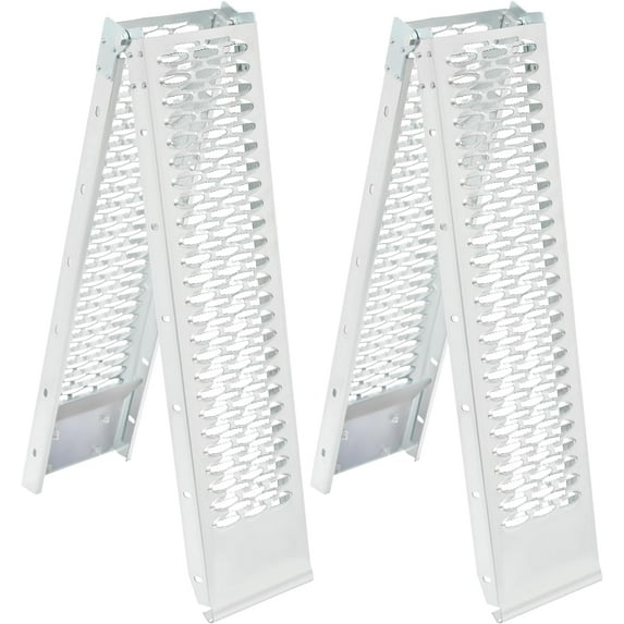 2PCS 76.7'' x 8.7''Loading Ramp, 1060 Lbs Capacity Folding Ramp ...