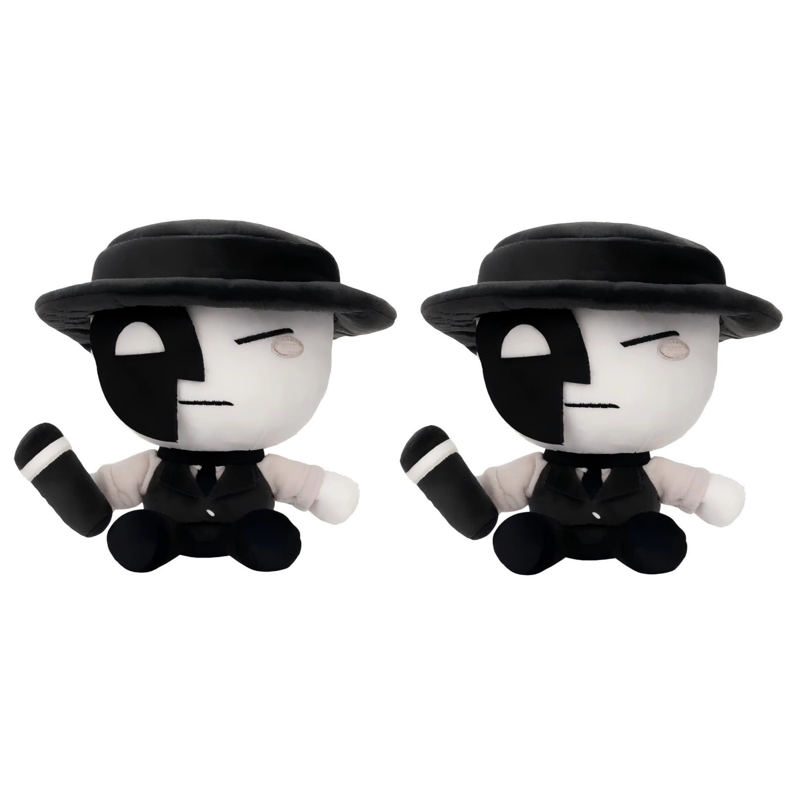 2PCS 9.8 Inch Artful Plush Figures, Christmas Soft Toy Gift Set ...