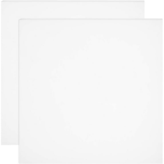 2PCS 9.8x9.8 Inches 1mm Thick Silicone Rubber Sheet Plate High Temp ...