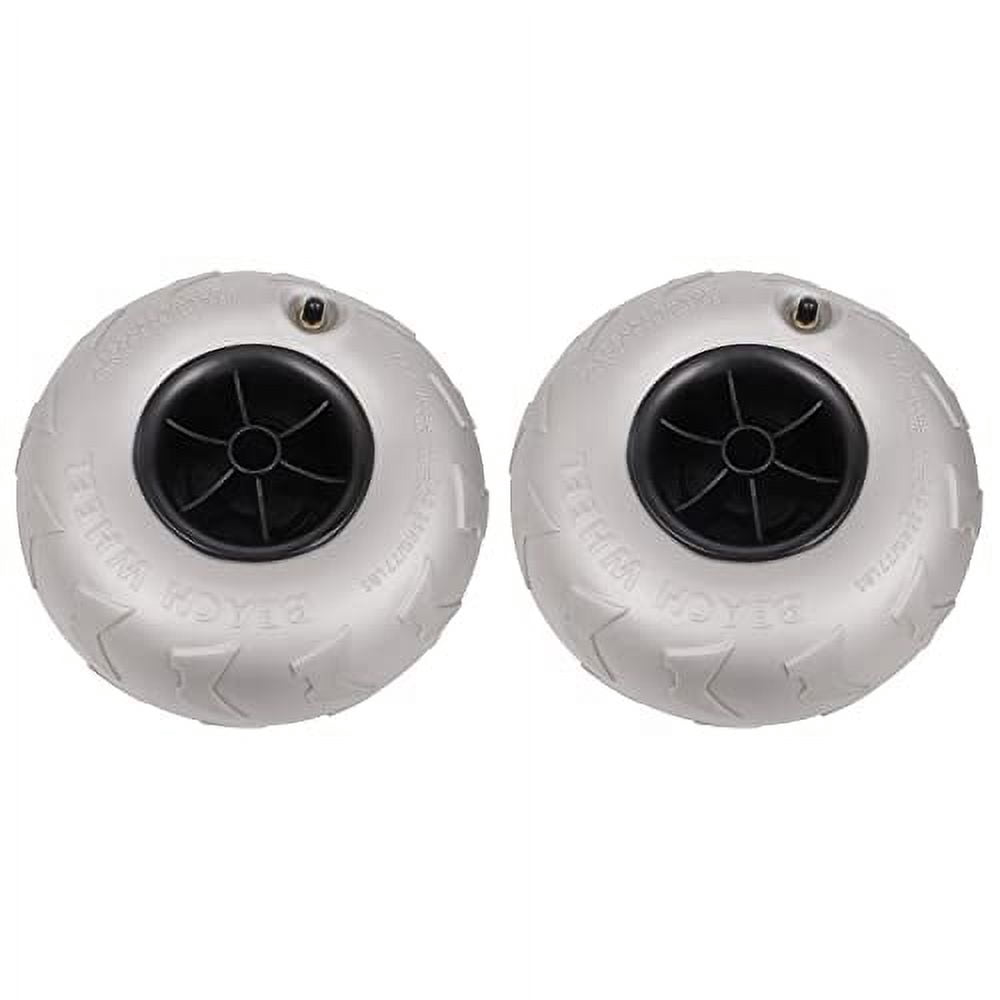 2PCS 9" Beach Balloon Wheels Replacement Sand Tires Cart Tires for ...