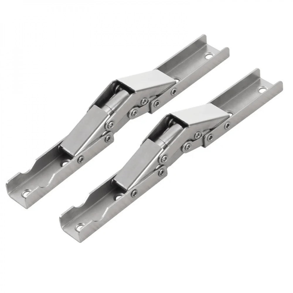 2PCS 90/180 Degree Self-Locking Folding Bracket Steel Cabinet Door ...
