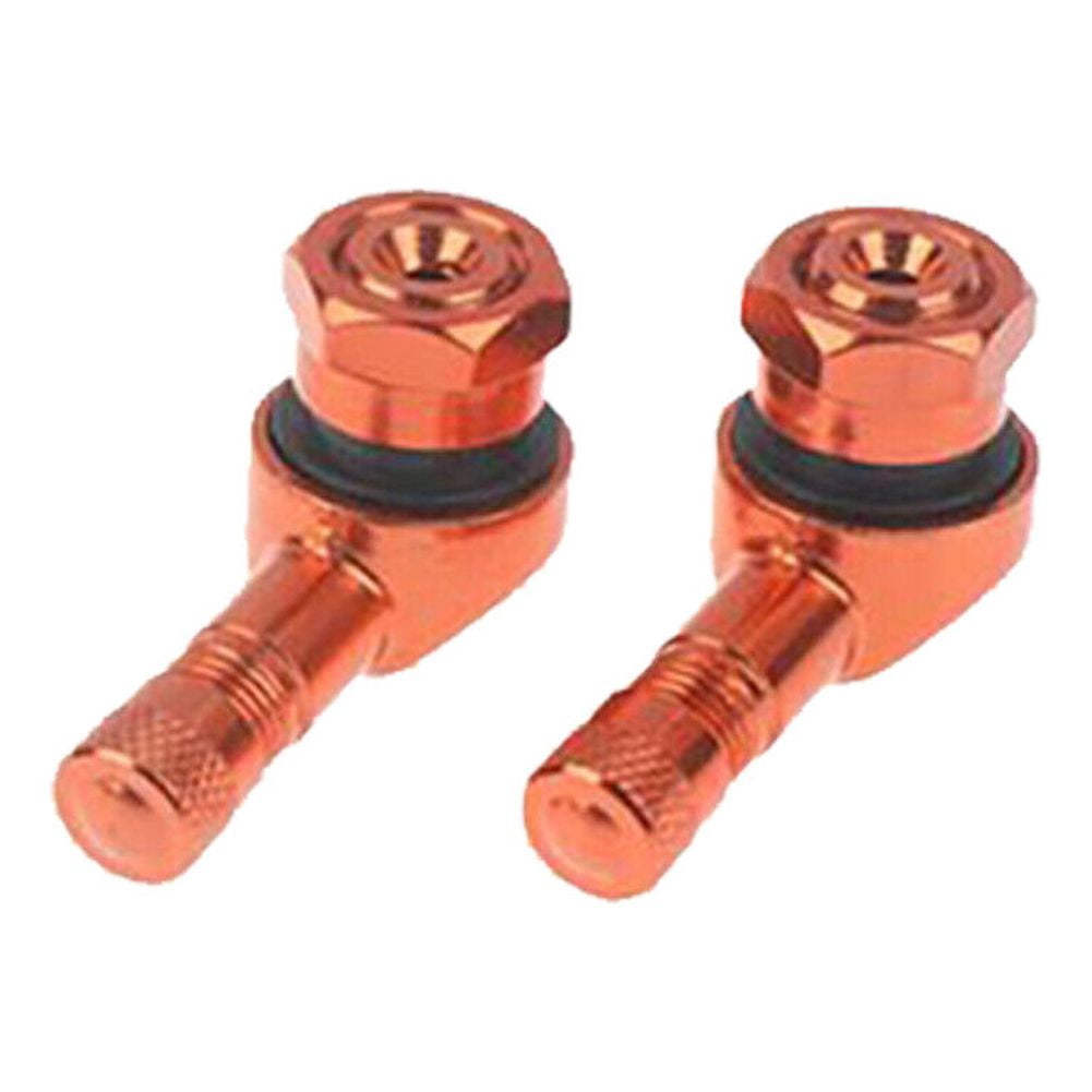 2PCS 90° CNC Aluminum Motorcycle 11.3mm Rim Tire Tyre Valve Stems ...
