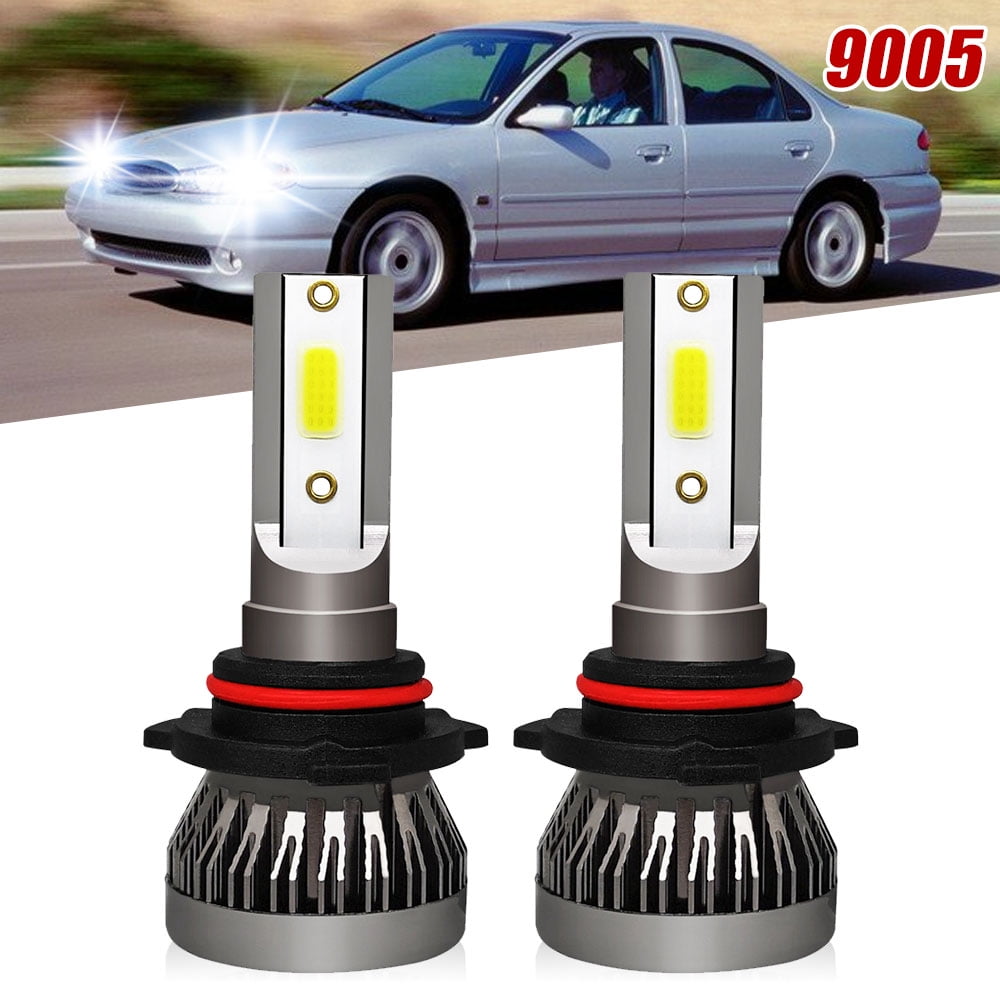 2PCS 9005 LED Bulb For Hyundai Sonata 1995-1998 & 2015-2019 9005 HB3 LED Headlight Bulbs, 9005 ...