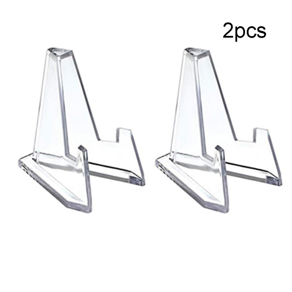 2PCS Acrylic Commemorative Coin Display Stand Transparent Triangle ... 2PCS Acrylic Commemorative Coin Display Stand Transparent Triangle ...