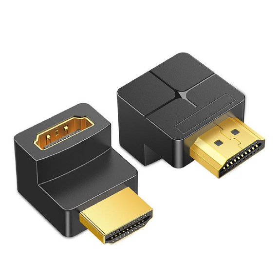2PCS Adapter Male to Female Connector Supports 4K for Office Projection ...