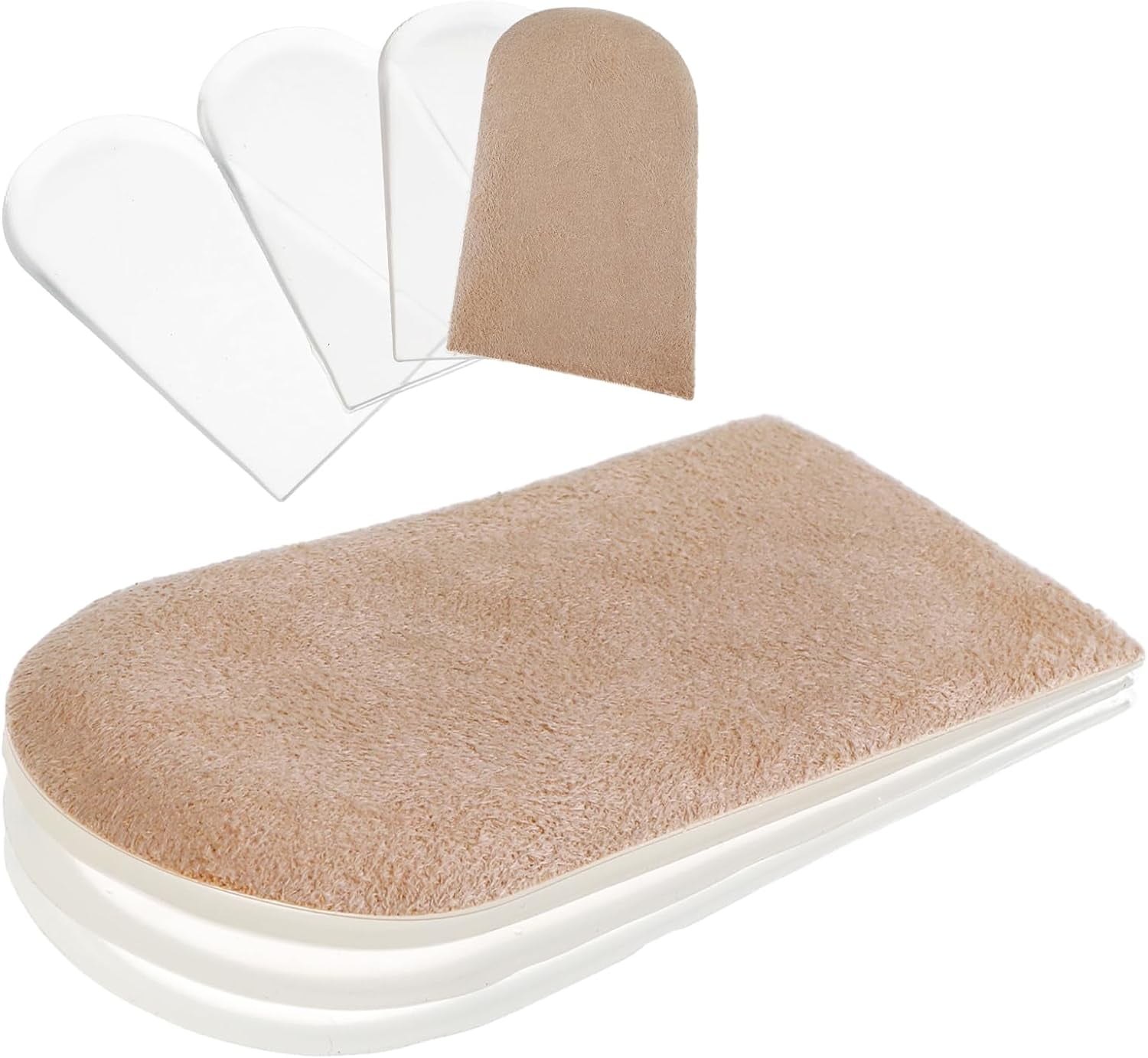 2PCS Adjust a Lift Heel Lift Orthopedic Heel Lifts, Gel Heel Wedge ...