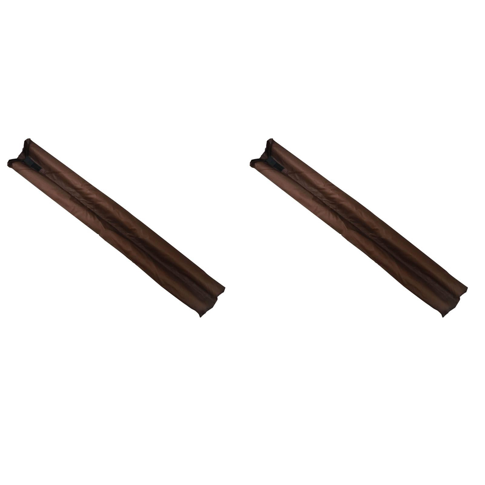 2PCS Adjustable Door Draft Stopper - Weatherproof Seal for Bottom of ...
