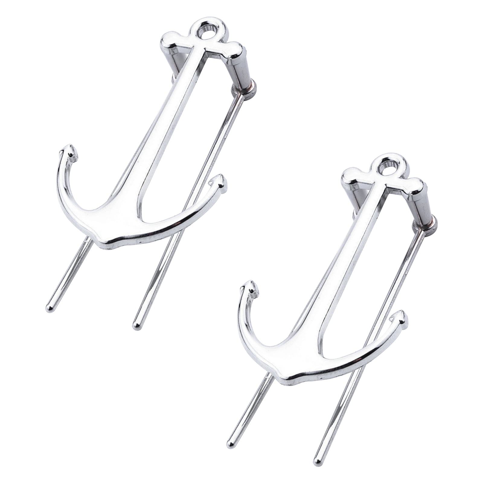 2PCS Anchor Shaped Bookmark, Creative Book Page Holder, Exquisite Metal ...