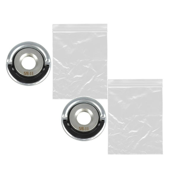 2PCS Angle Grinder Flange Disc 5/8-11 Threaded Flange Nut, Portable ...