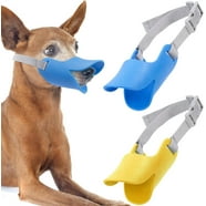 Walbest Dog Muzzles Anti Bite Silicone Duck-Bill Duck Mouth Shape Dog ...