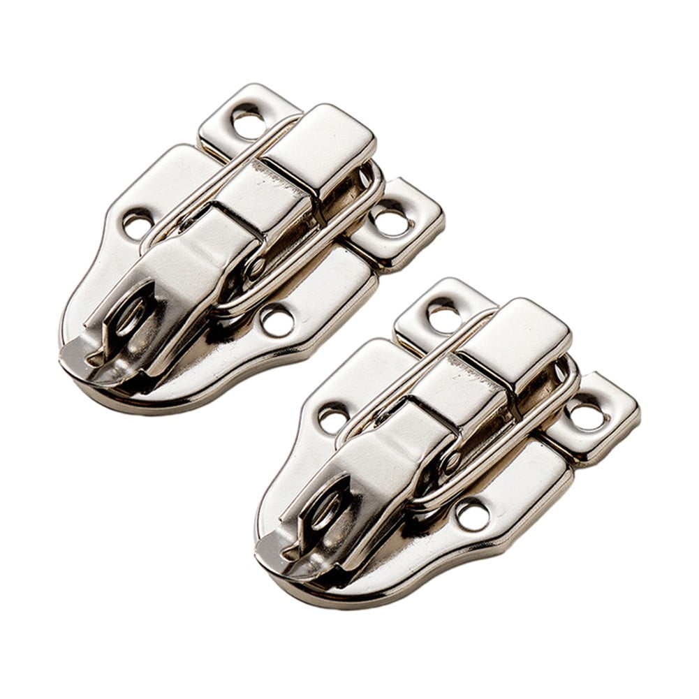 2PCS Antique Luggage Duckbill Buckle Flight Case Latch Luggage Lockable ...