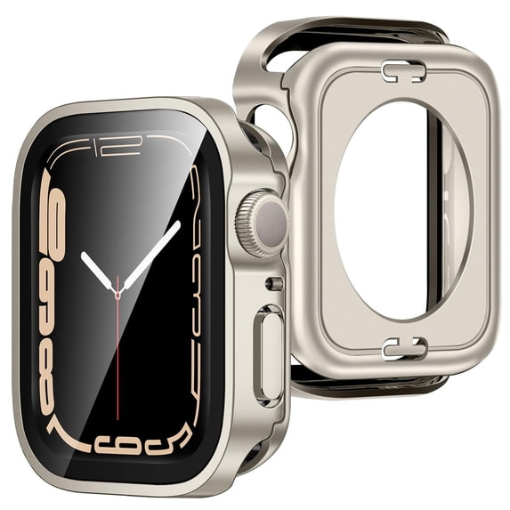 2PCS Apple Watch Case, 2 in 1 Waterproof Case for Apple Watch Screen ...